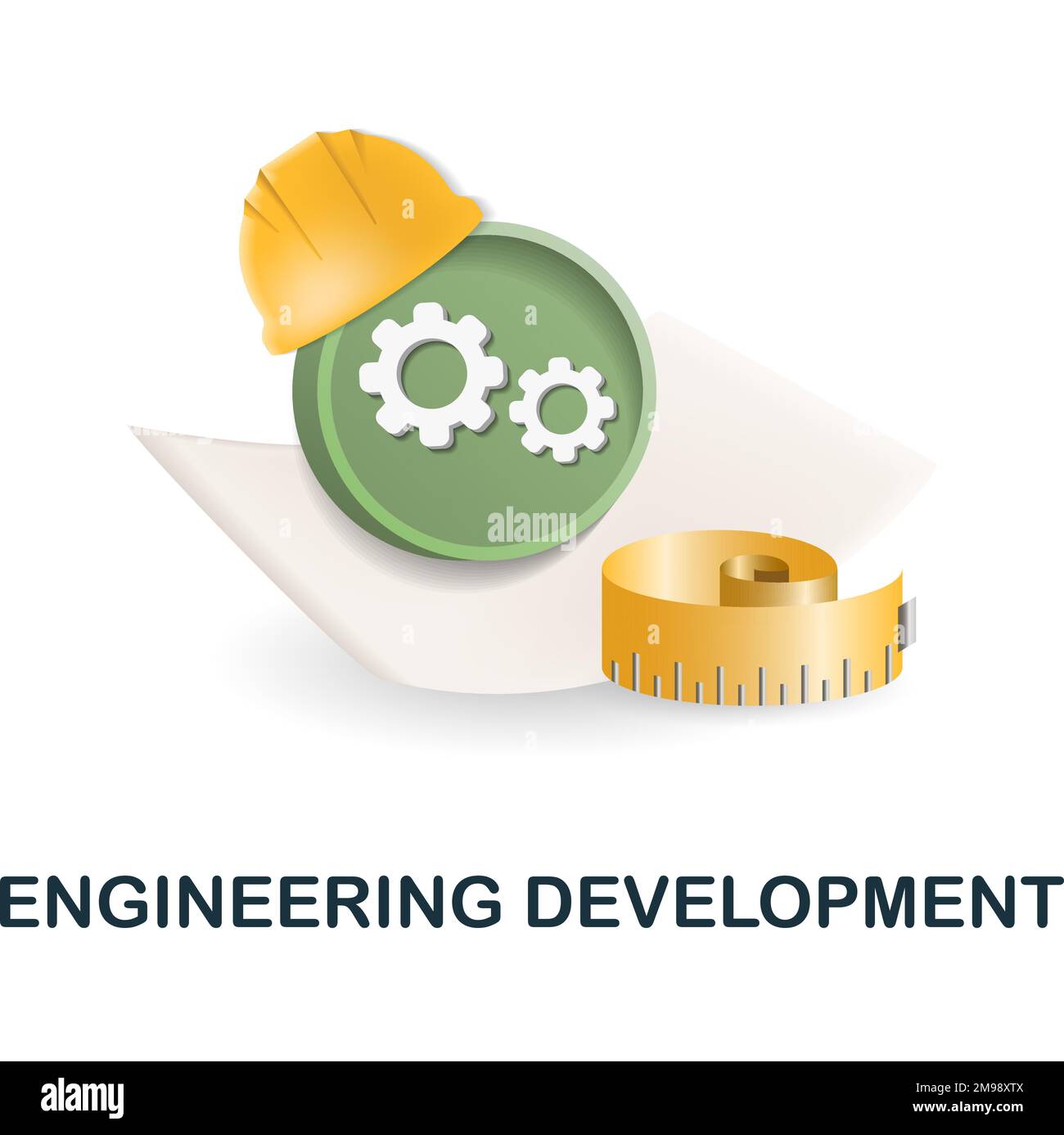 Engineering Development icon. 3d illustration from engineering ...