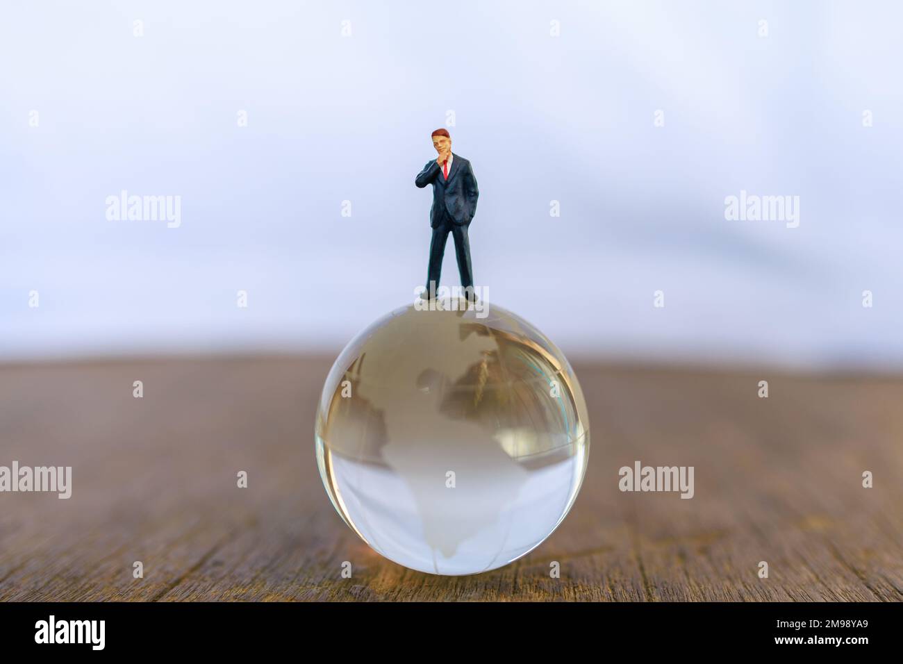 Business people standing world map hi-res stock photography and images ...