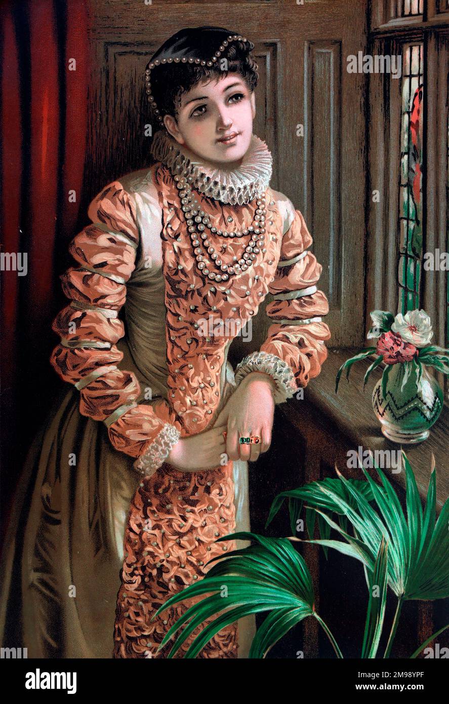 Amy Robsart (1532-1560), first wife of Lord Robert Dudley, favourite of ...