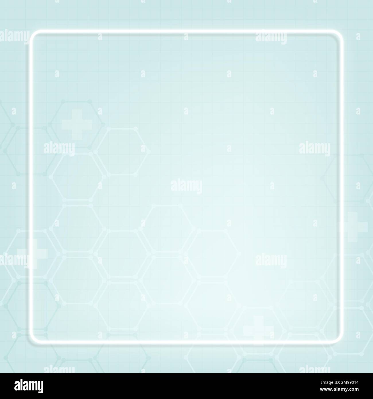 Clean medical background with frame vector Stock Vector Image & Art - Alamy