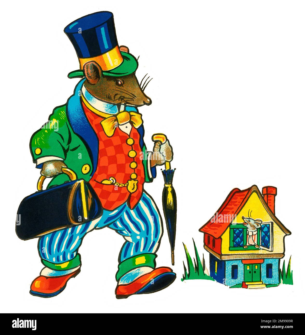 Cot header design, Rat Landlord and Mouse Stock Photo - Alamy