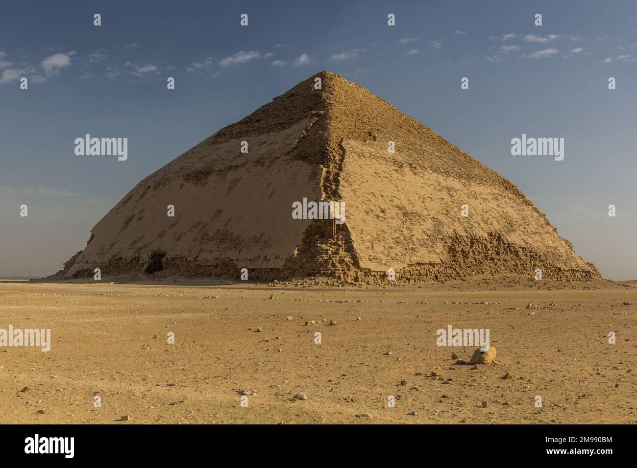 Bent Pyramid in Dahshur, Egypt Stock Photo - Alamy