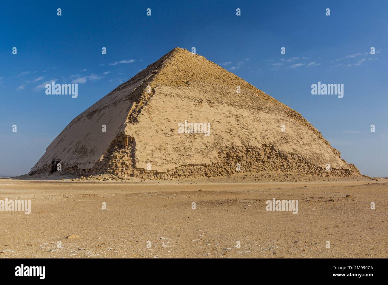 Bent Pyramid in Dahshur, Egypt Stock Photo - Alamy