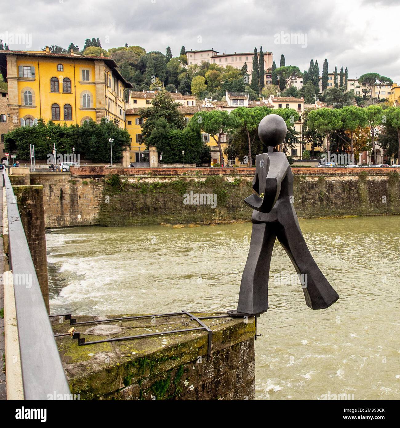 Banksy statue hi-res stock photography and images - Alamy