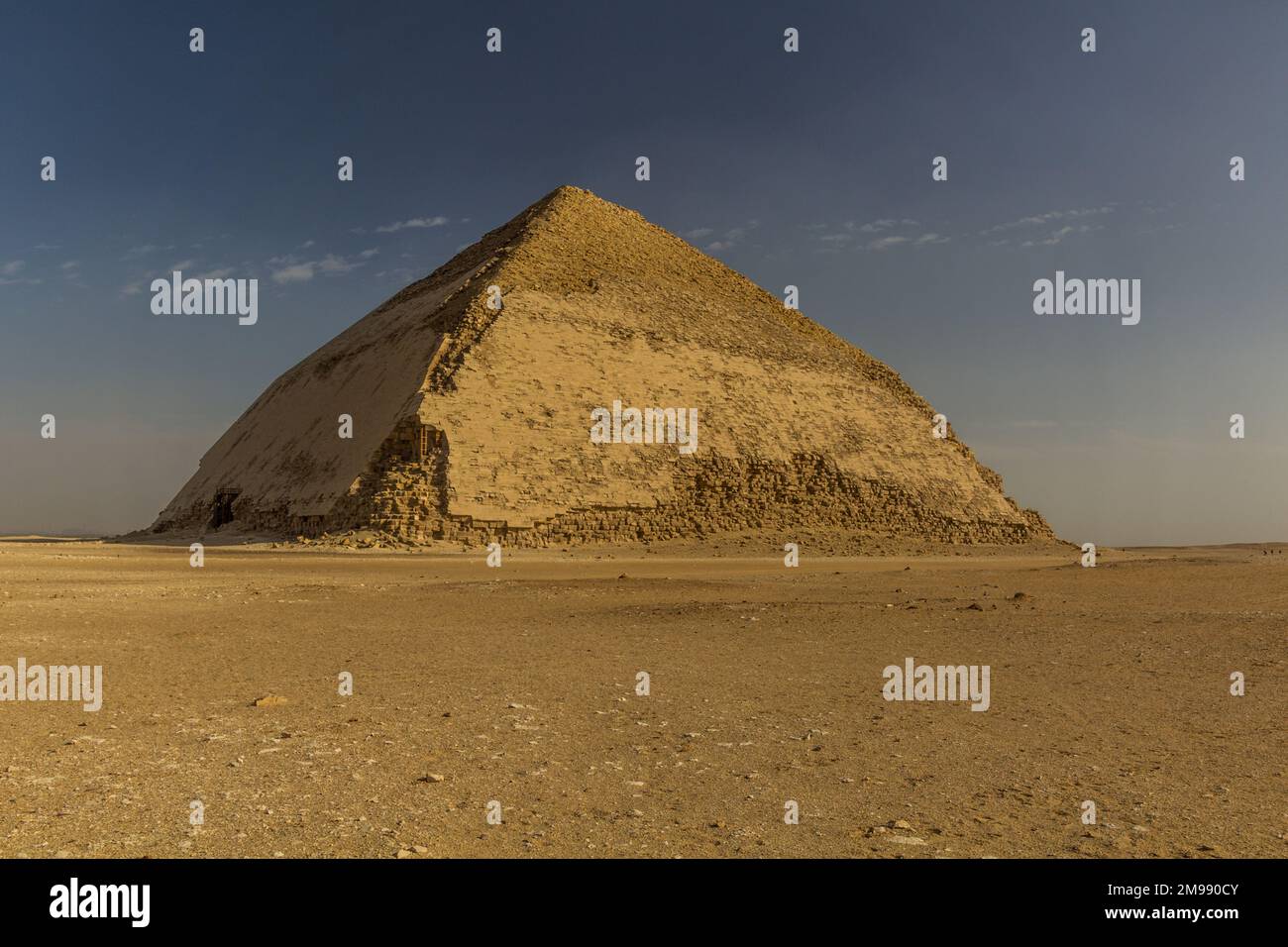 Bent Pyramid in Dahshur, Egypt Stock Photo - Alamy