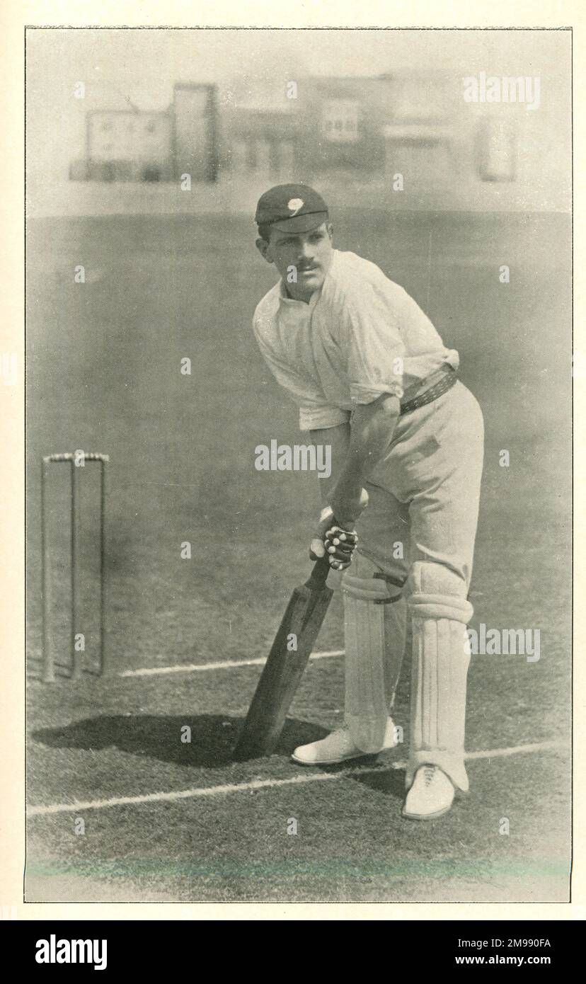 J T Brown, cricketer Stock Photo - Alamy