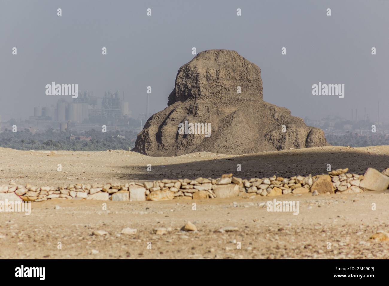 Black Pyramid in Dahshur, Egypt Stock Photo - Alamy