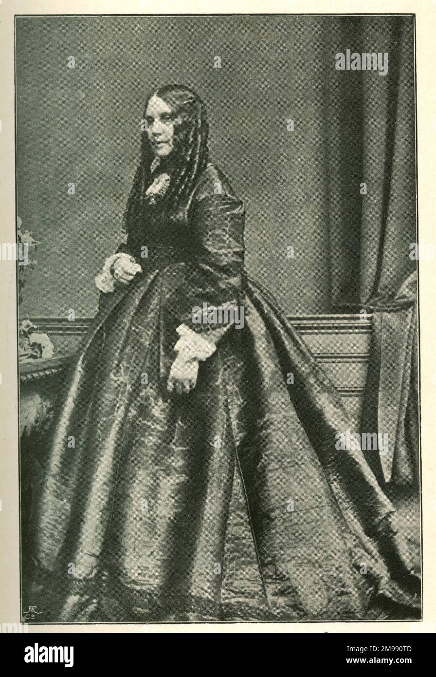 Mrs Grace, mother of W G Grace, the cricketer Stock Photo - Alamy