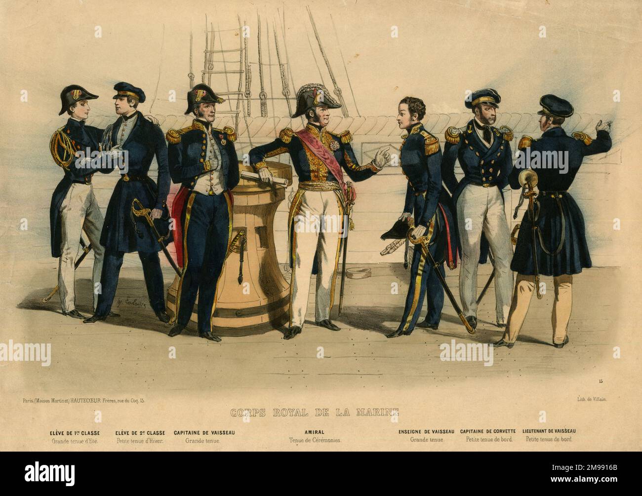 French navy uniform hi-res stock photography and images - Alamy
