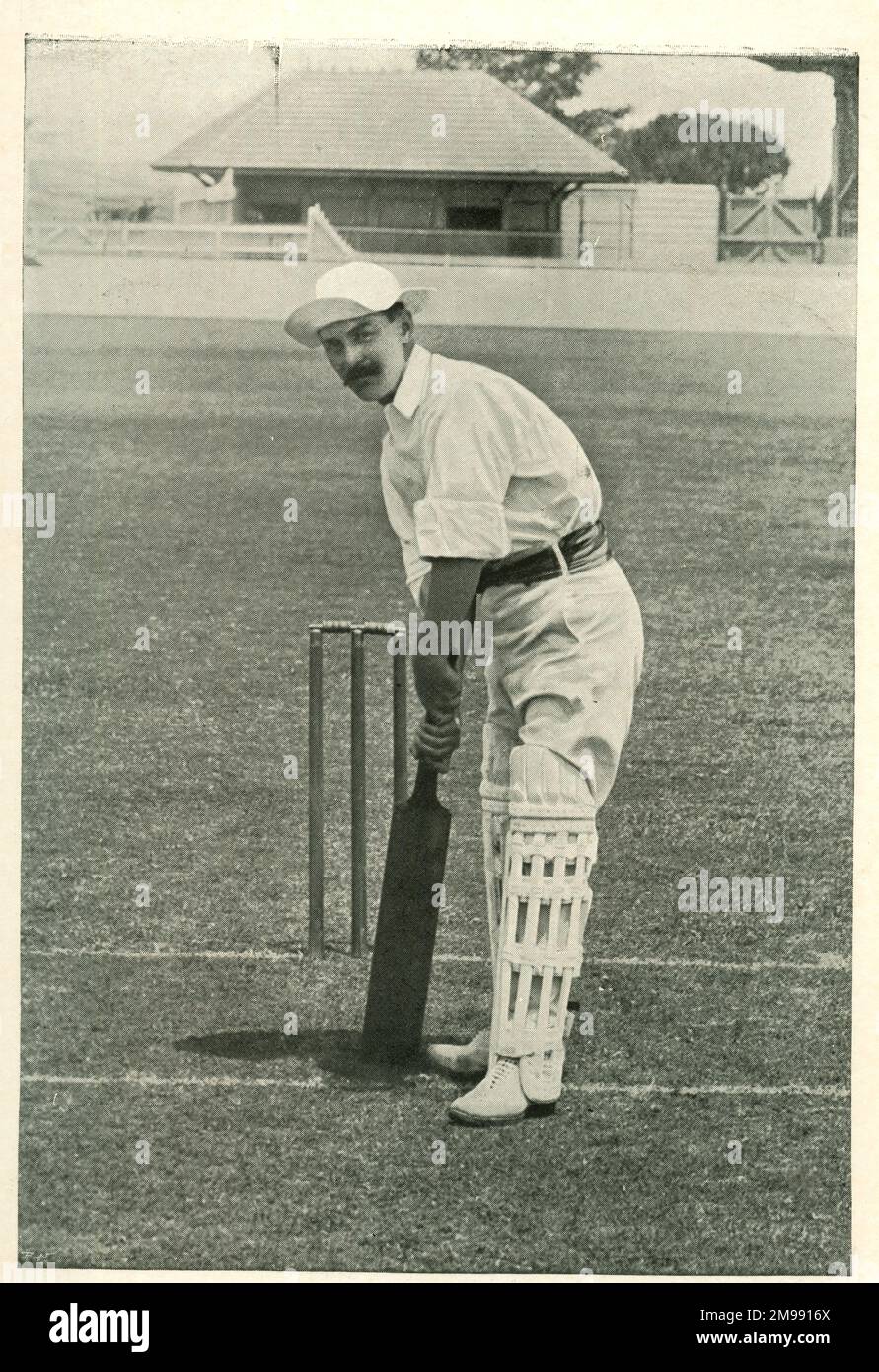 S E Gregory, cricketer Stock Photo - Alamy