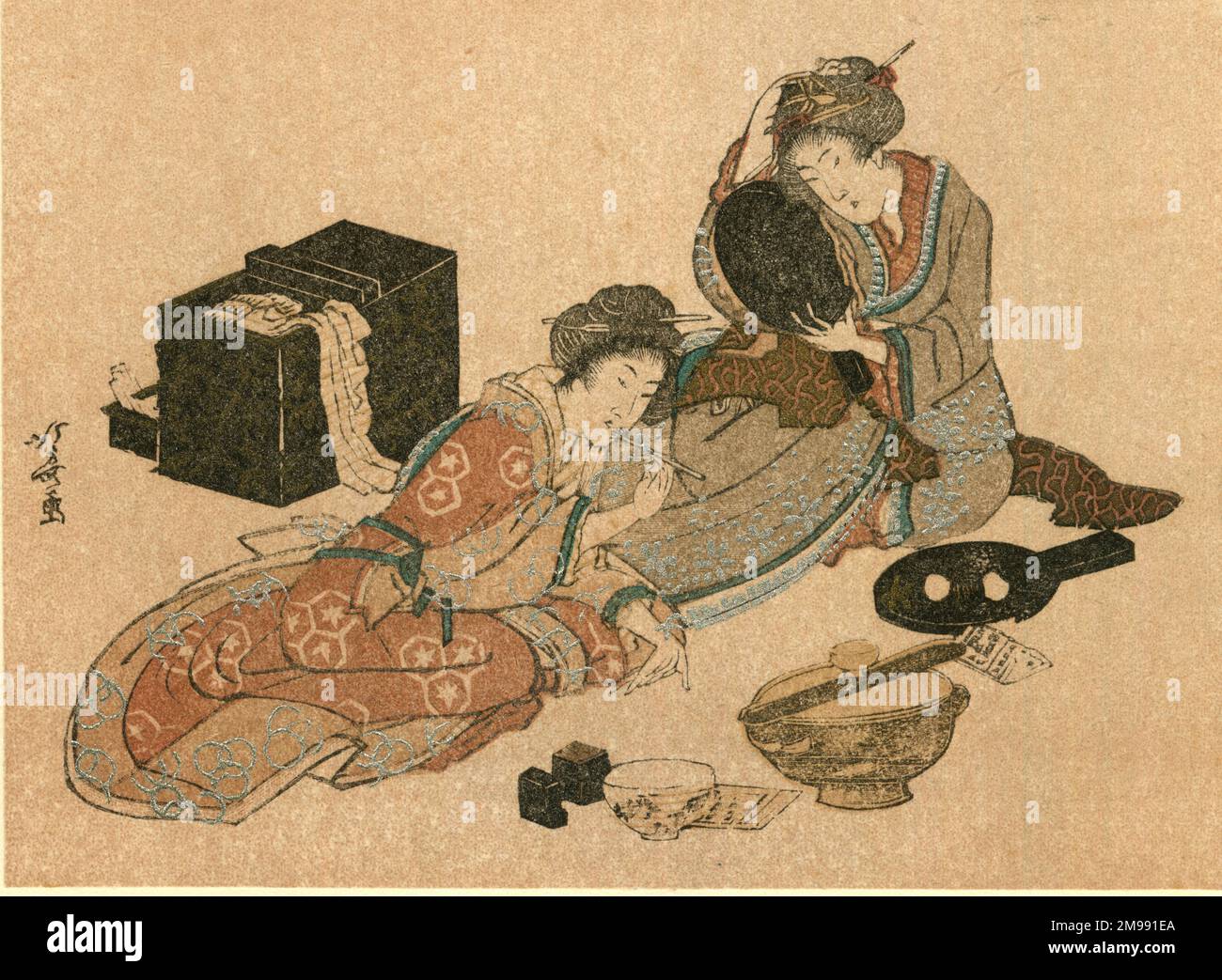 Surimono hi-res stock photography and images - Alamy