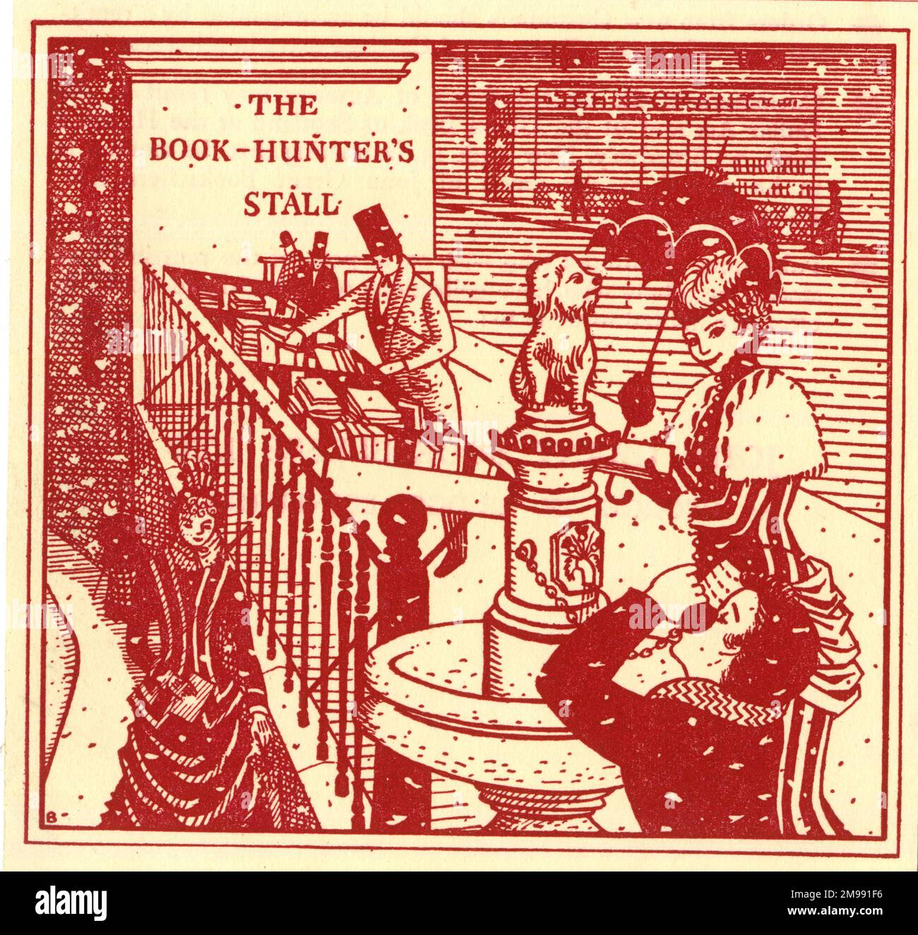 The Book Hunter's Stall Stock Photo - Alamy