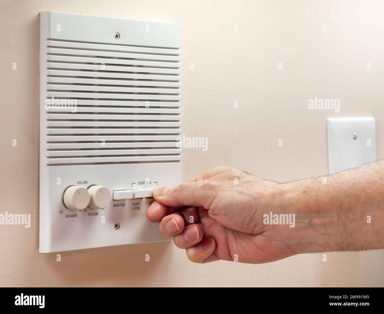 Intercom buzzer hi-res stock photography and images - Alamy