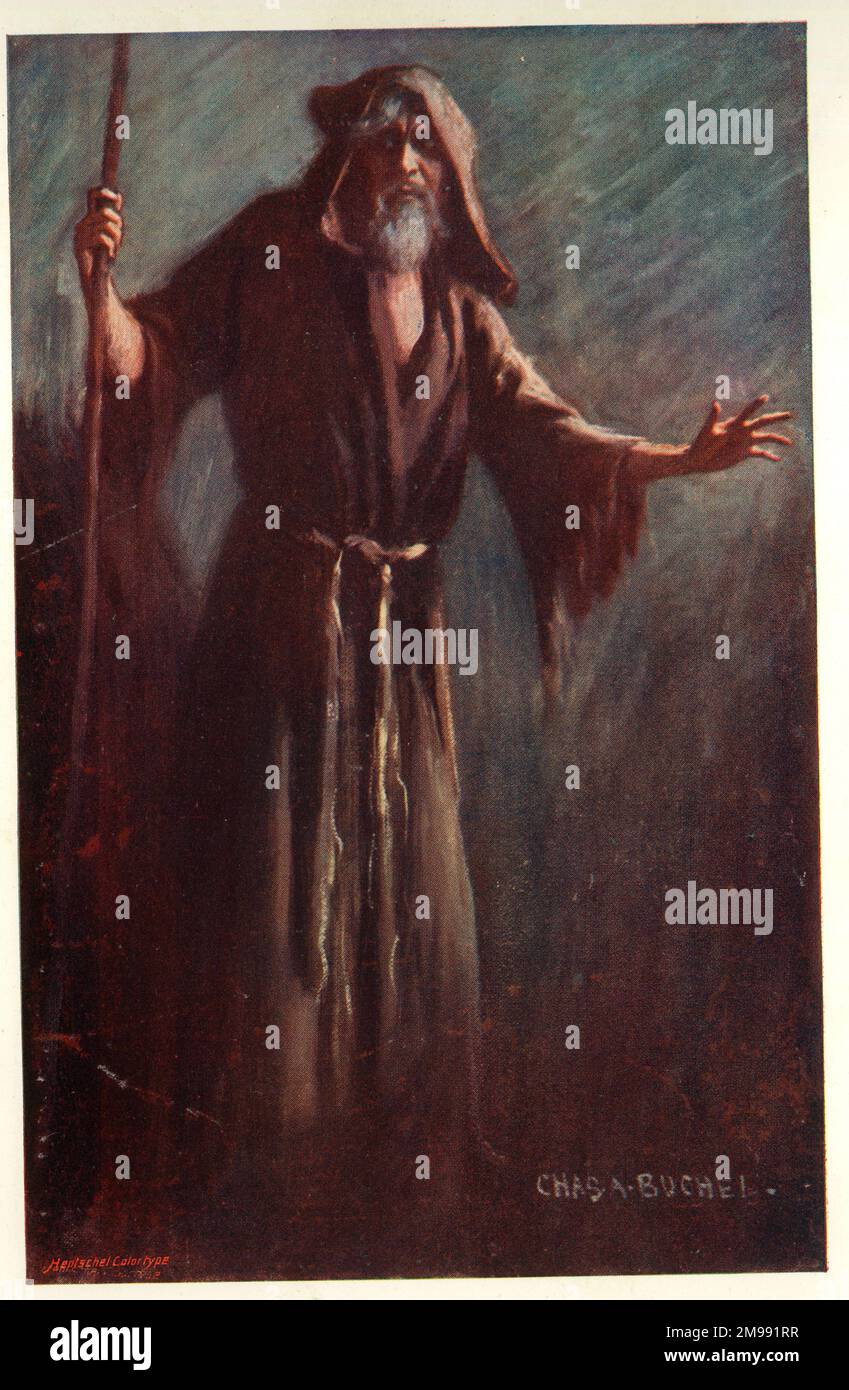 Ulysses at Her Majesty's Theatre, London - Herbert Beerbohm Tree in Act ...