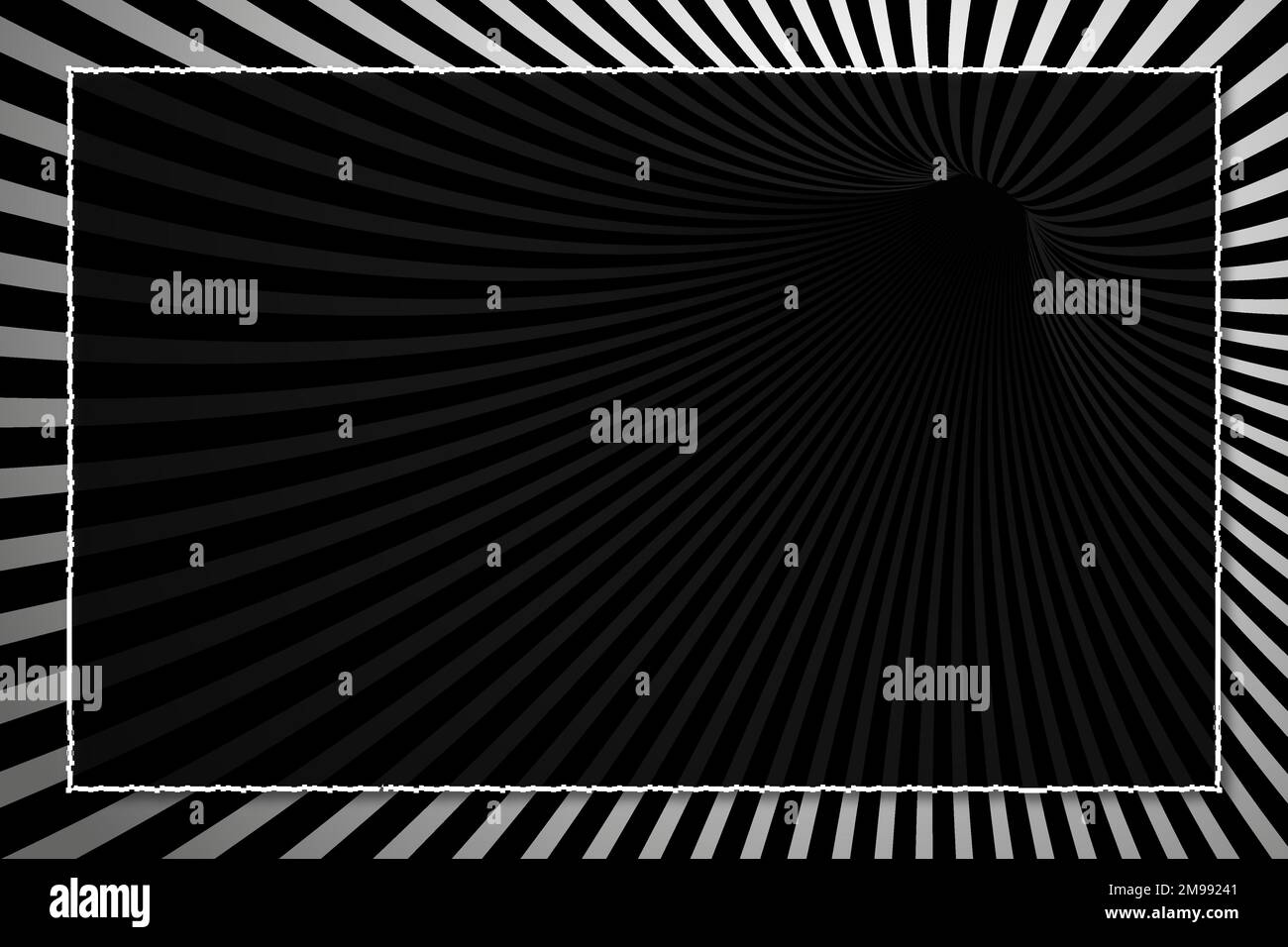 Black and white striped frame vector Stock Vector Image & Art - Alamy