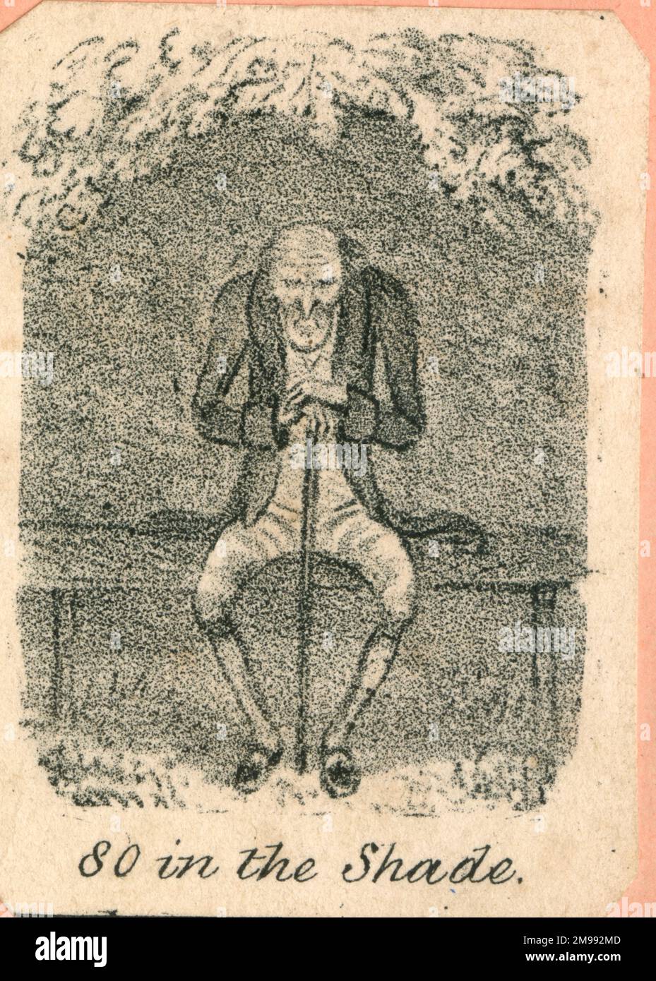 Cartoon, 80 in the Shade Stock Photo - Alamy