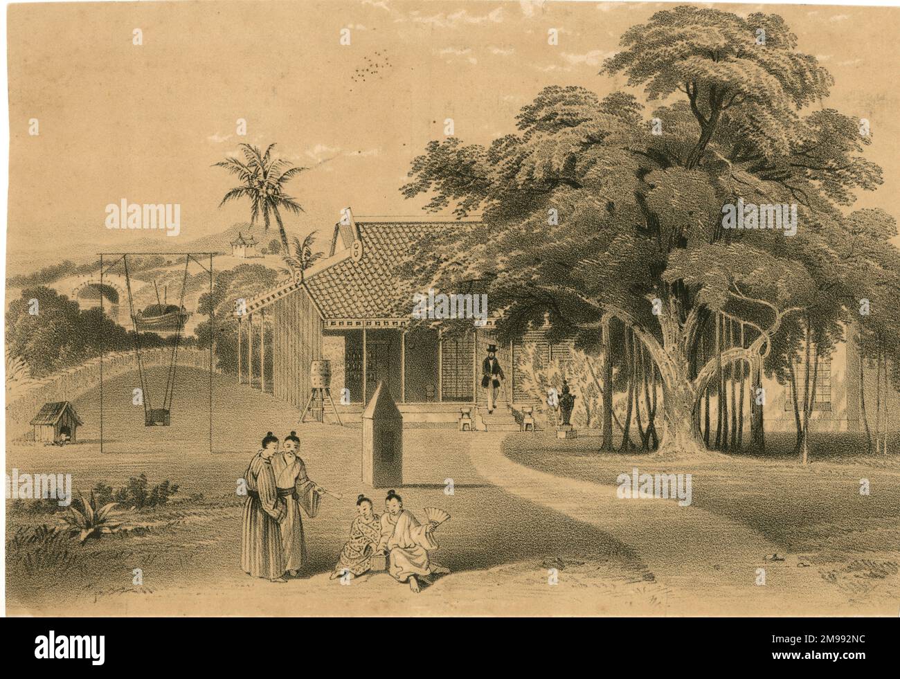 The Christian missionary Dr Bernard Jean Bettelheim's residence at Napa ...