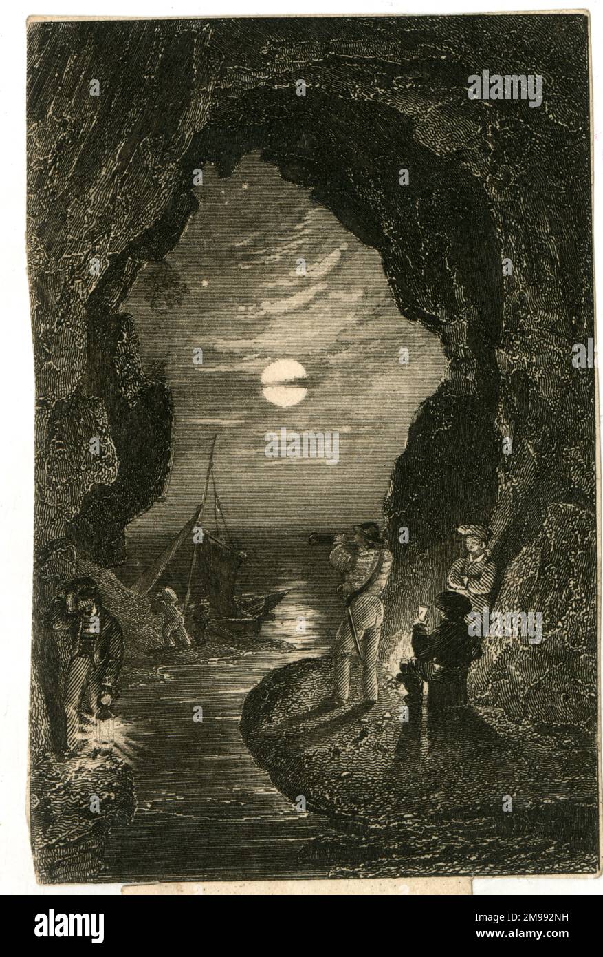 Smugglers cave hi-res stock photography and images - Alamy