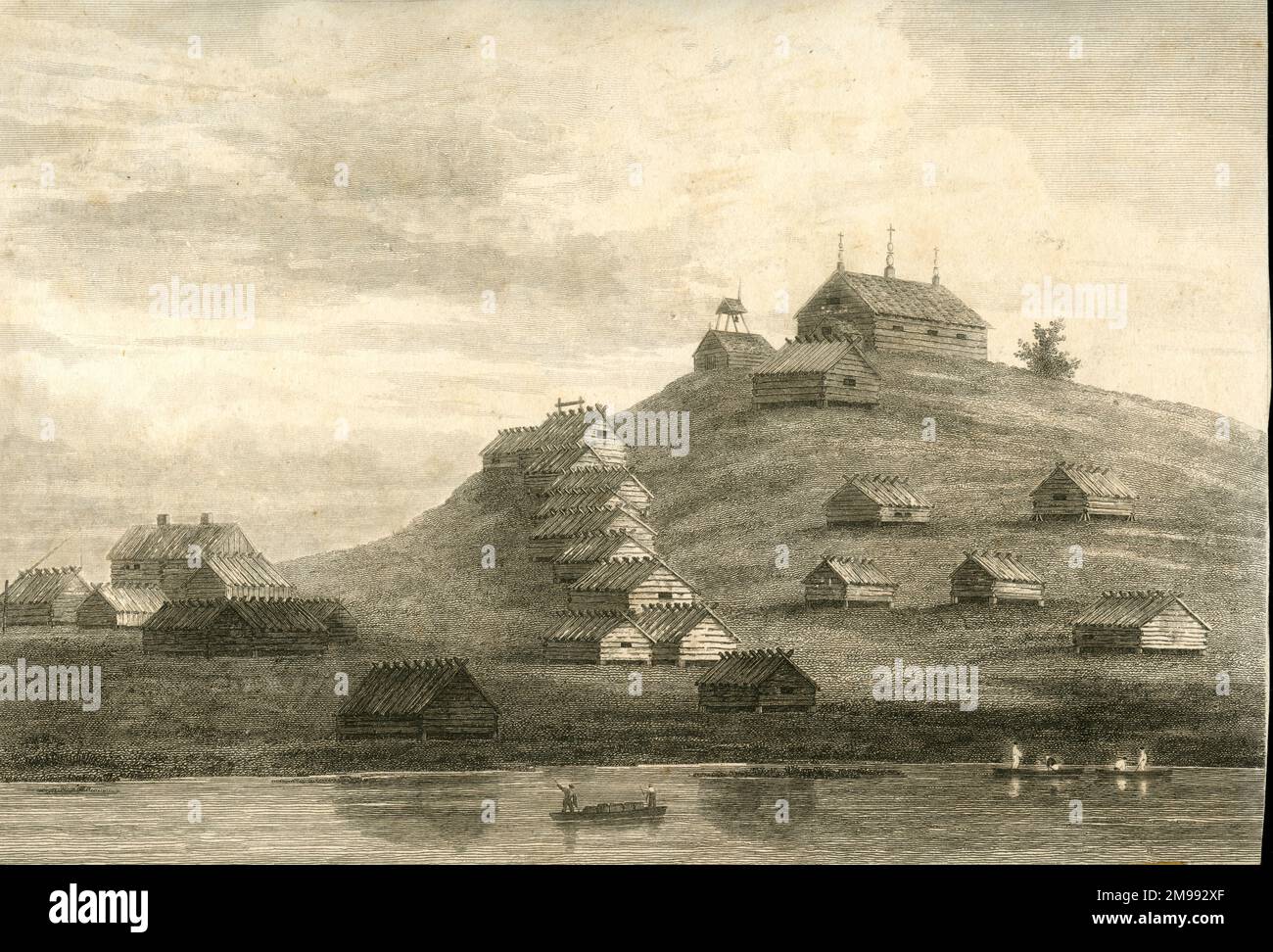 Enontekis (Enontekio) at the source of the Muonio River, Finland ...