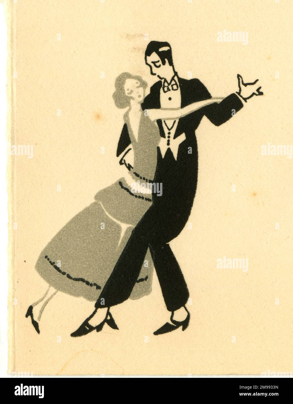 Greetings card - Couple dancing Stock Photo - Alamy