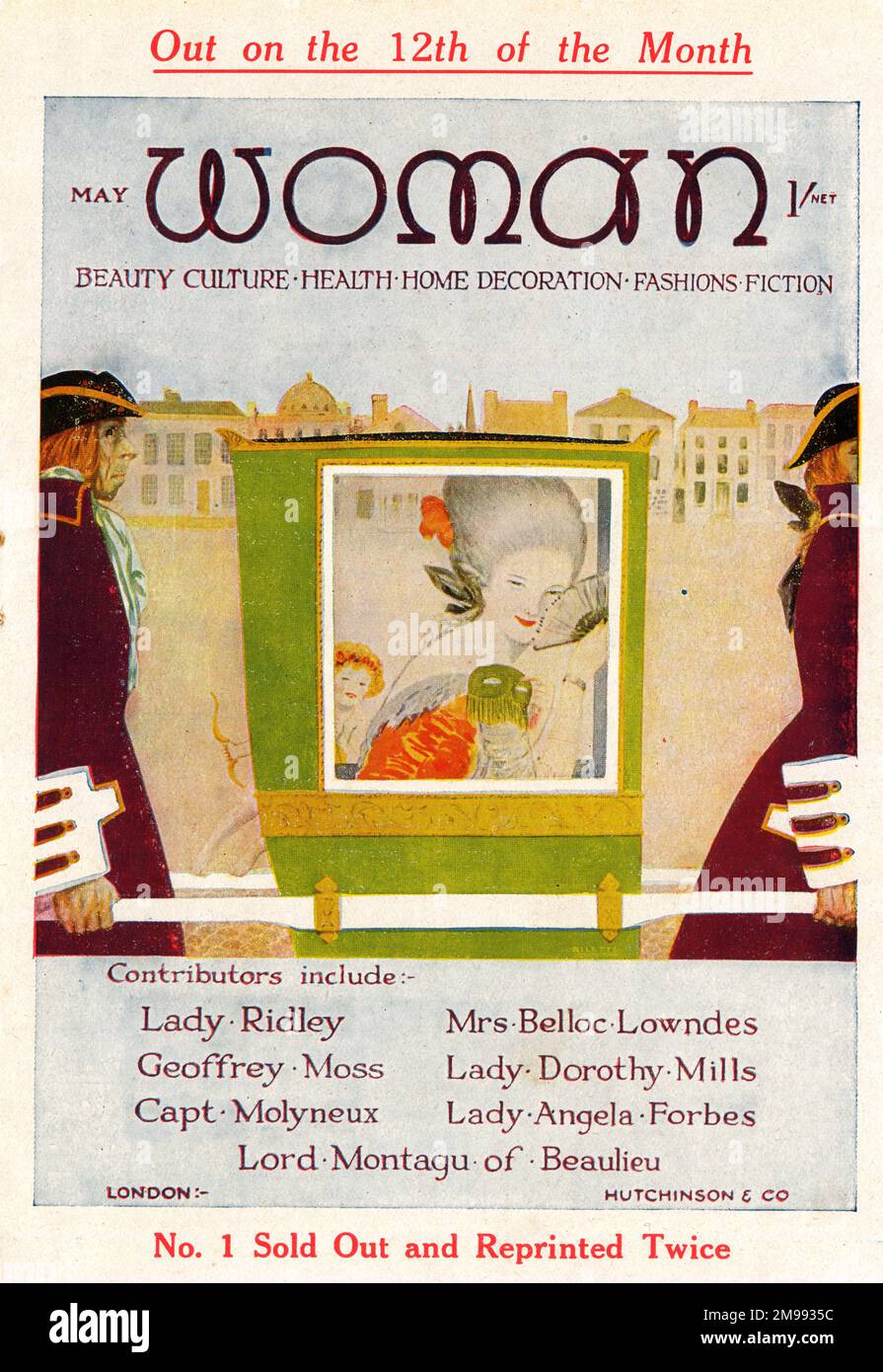 Publicity leaflet, First Edition of Woman magazine, May 1937, issue No ...