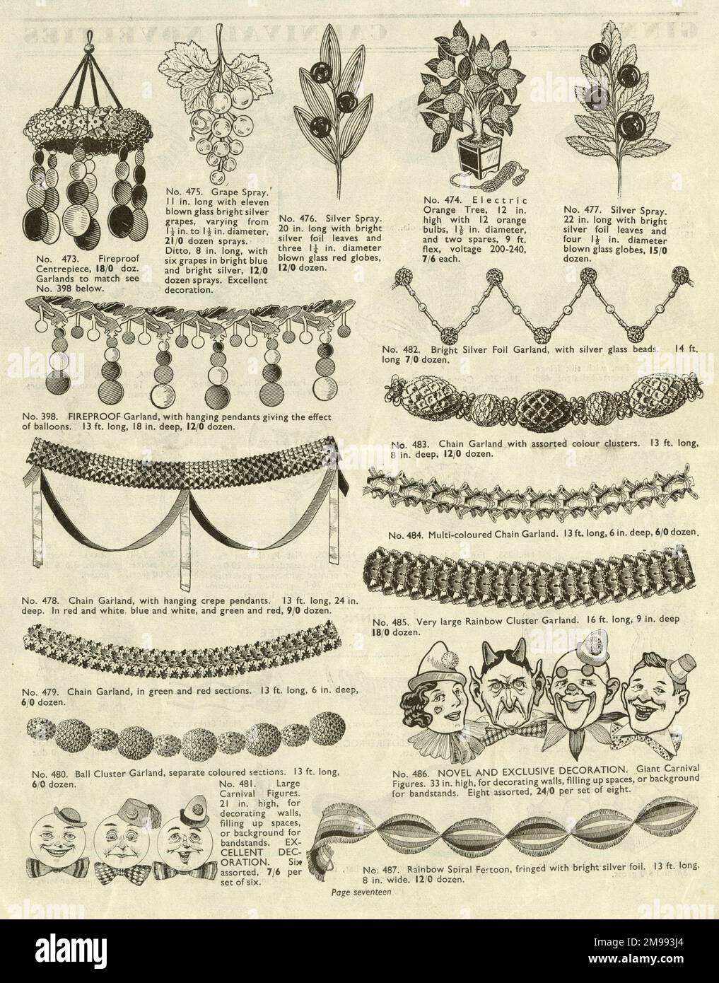 Carnival bunting hi-res stock photography and images - Alamy