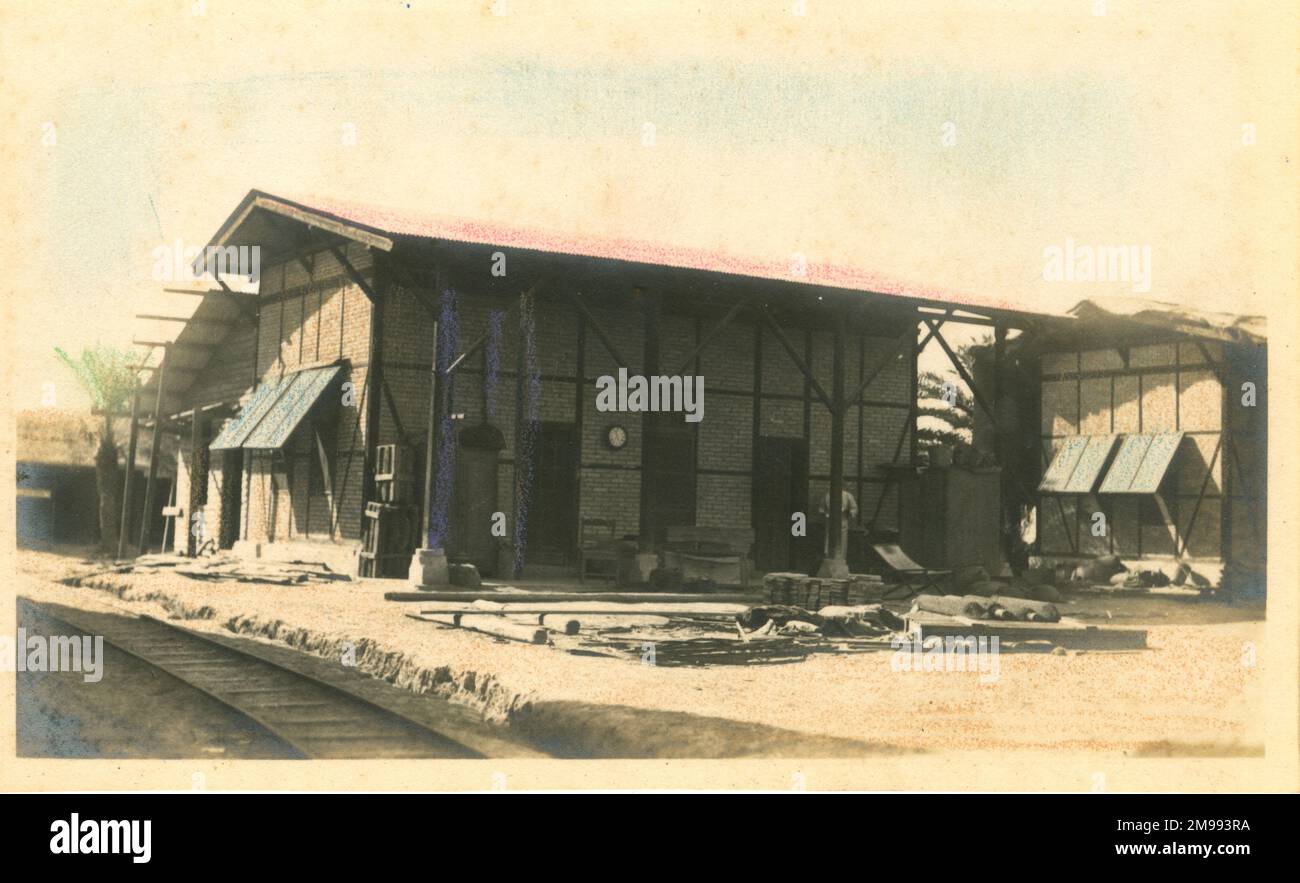 German Workshop at Magill, Basra, Iraq, during the First World War ...