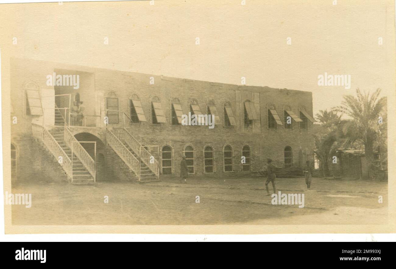Serai, old Turkish Headquarters, Basra, Iraq, during the First World ...
