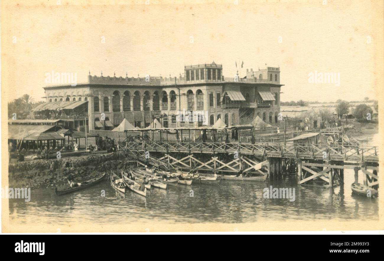 View in Basra, Iraq, during the First World War Stock Photo - Alamy