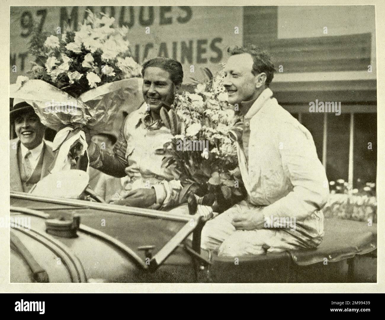 Early Car Motor Racing - Le Mans 1929, Tim Birkin with 'Babe' Barnato ...