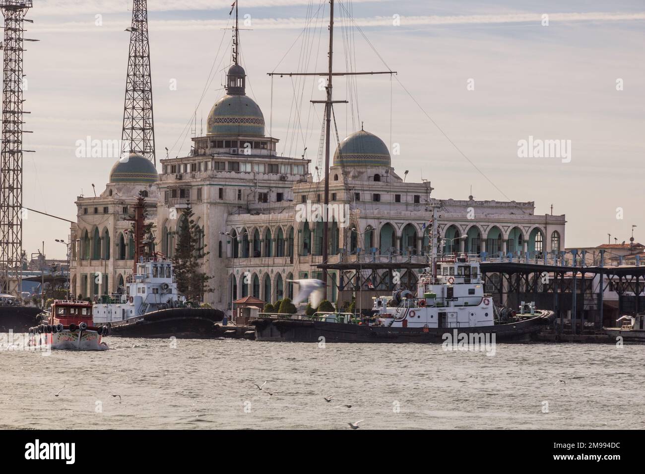 Egypt port suez canal waterfront hi-res stock photography and images ...