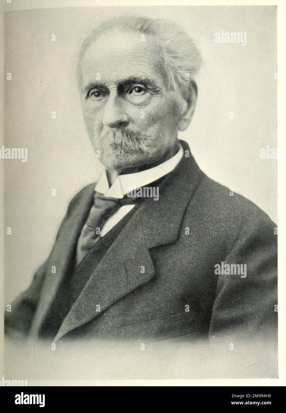 Karl Benz (1844-1929), German engine designer and engineer Stock Photo ...