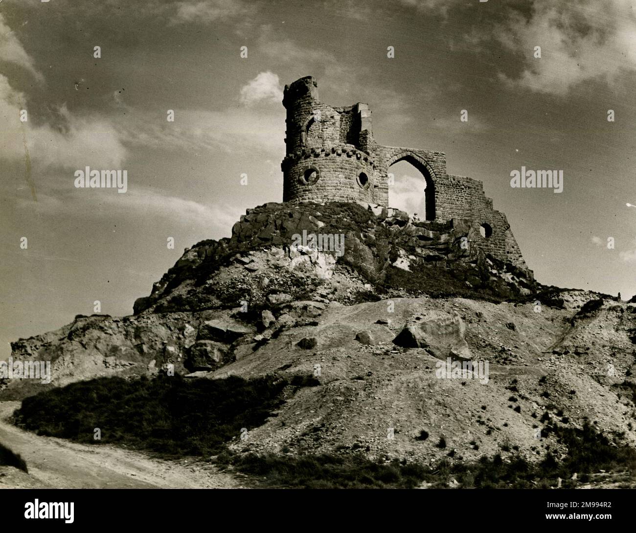 Mow Cop Castle, Cheshire, became a National Trust property in 1937. It ...