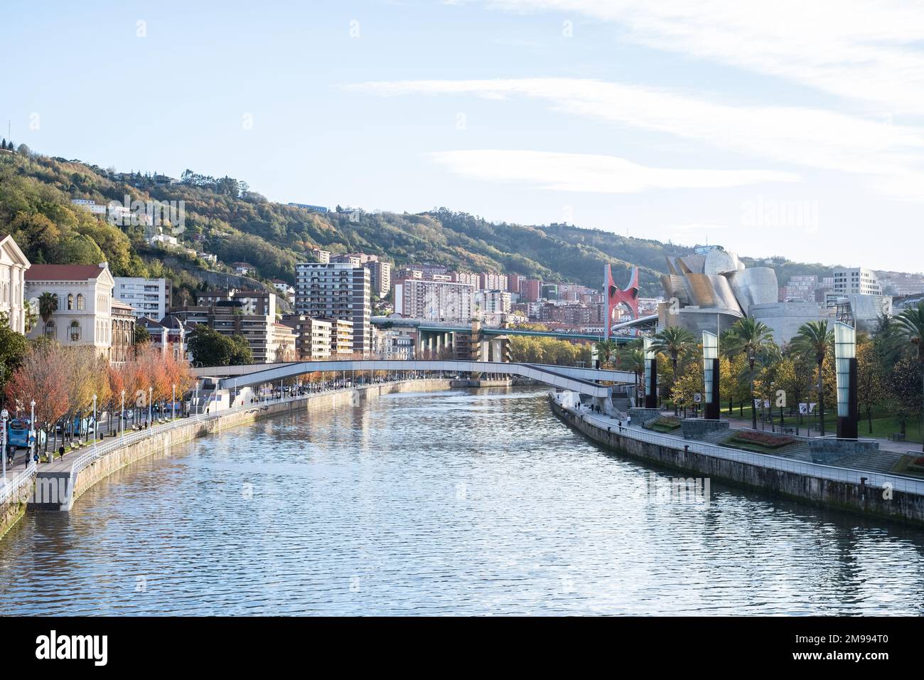 Guggenheim bilbao view from bridge hi-res stock photography and images ...
