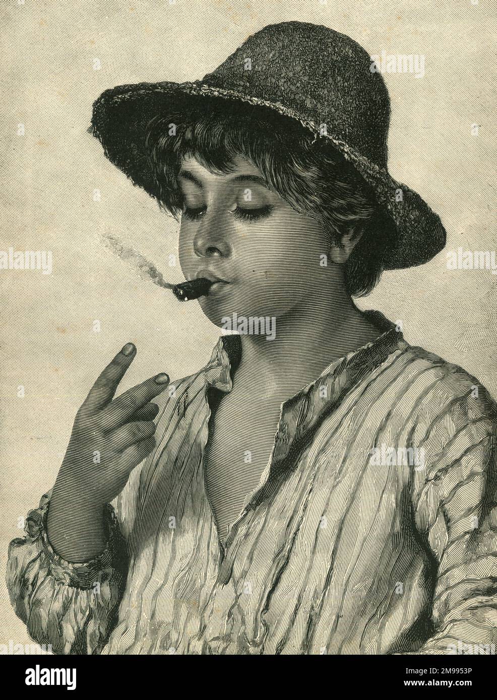 Boy cigar hi-res stock photography and images - Alamy