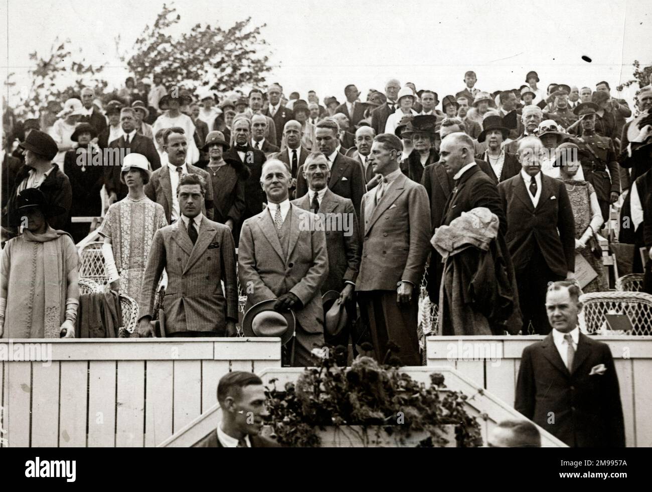 Edward, Prince of Wales, at an Anglo-American Polo match at Meadowbrook ...