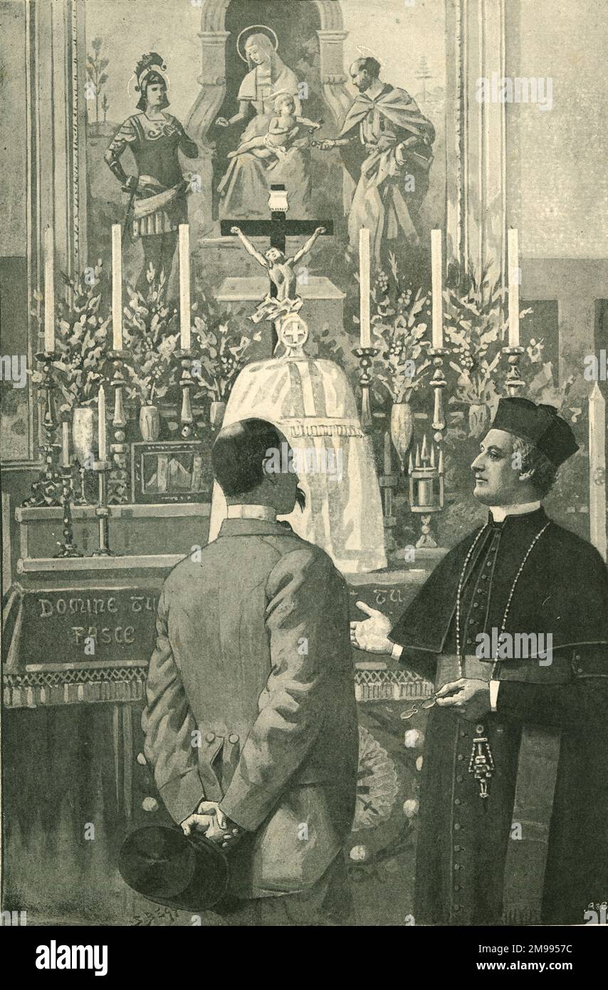 Roman Catholic Archbishop of Westminster, Herbert Vaughan Stock Photo ...