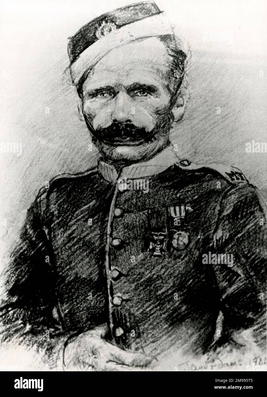 Private Michael 'Spud' Murphy, awarded the Victoria Cross in 1858, then ...