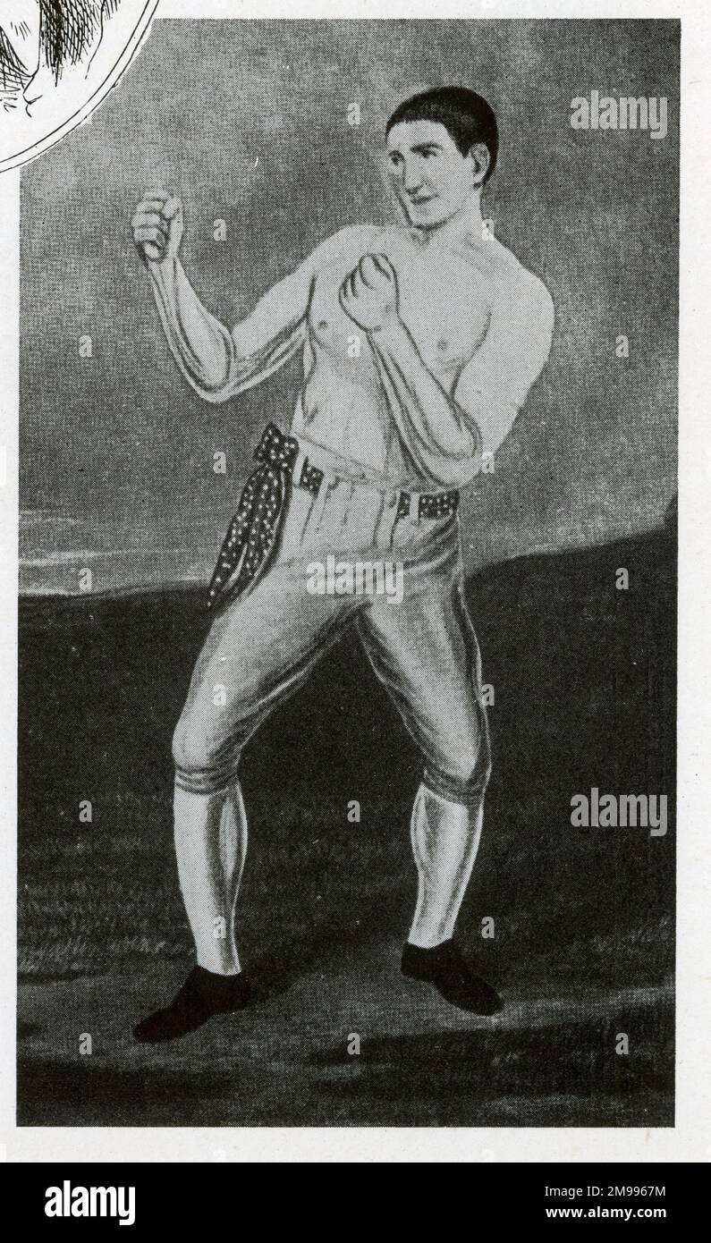 William Thompson (Bendigo), boxer Stock Photo - Alamy