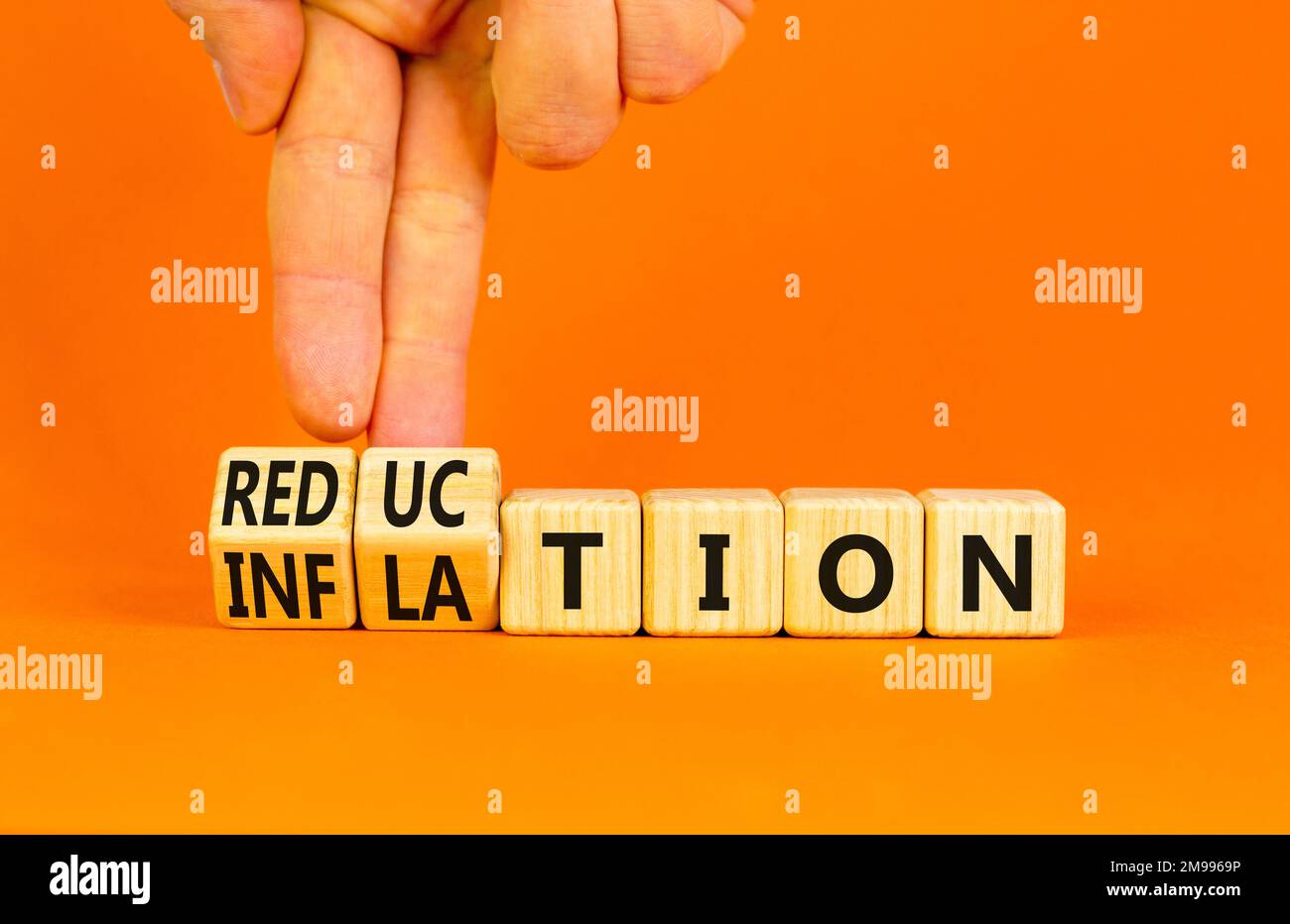 Inflation or reduction symbol. Concept word Inflation Reduction on ...