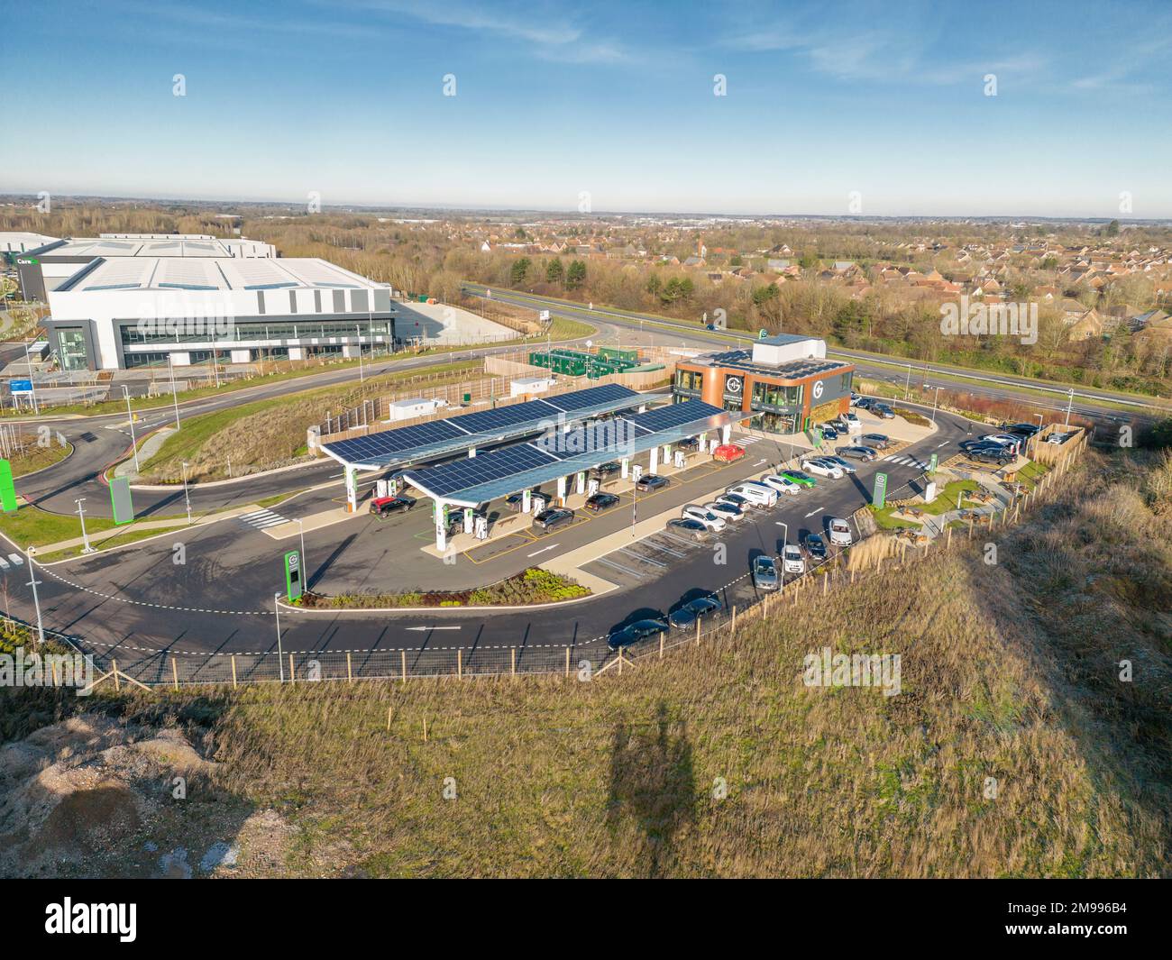 Electric forecourt gridserve hi-res stock photography and images - Alamy