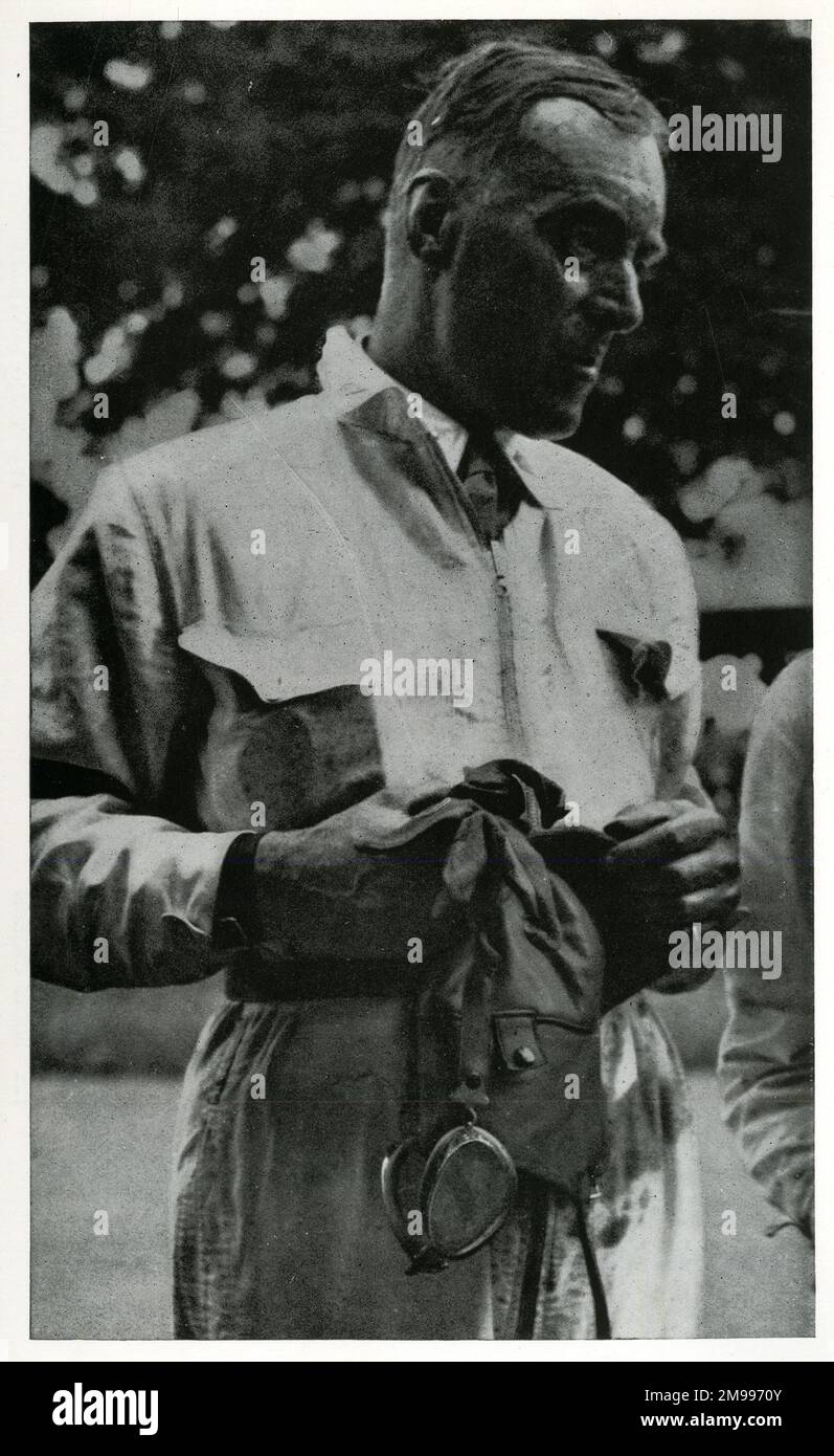 Sir Malcolm Campbell, motor racing driver Stock Photo - Alamy