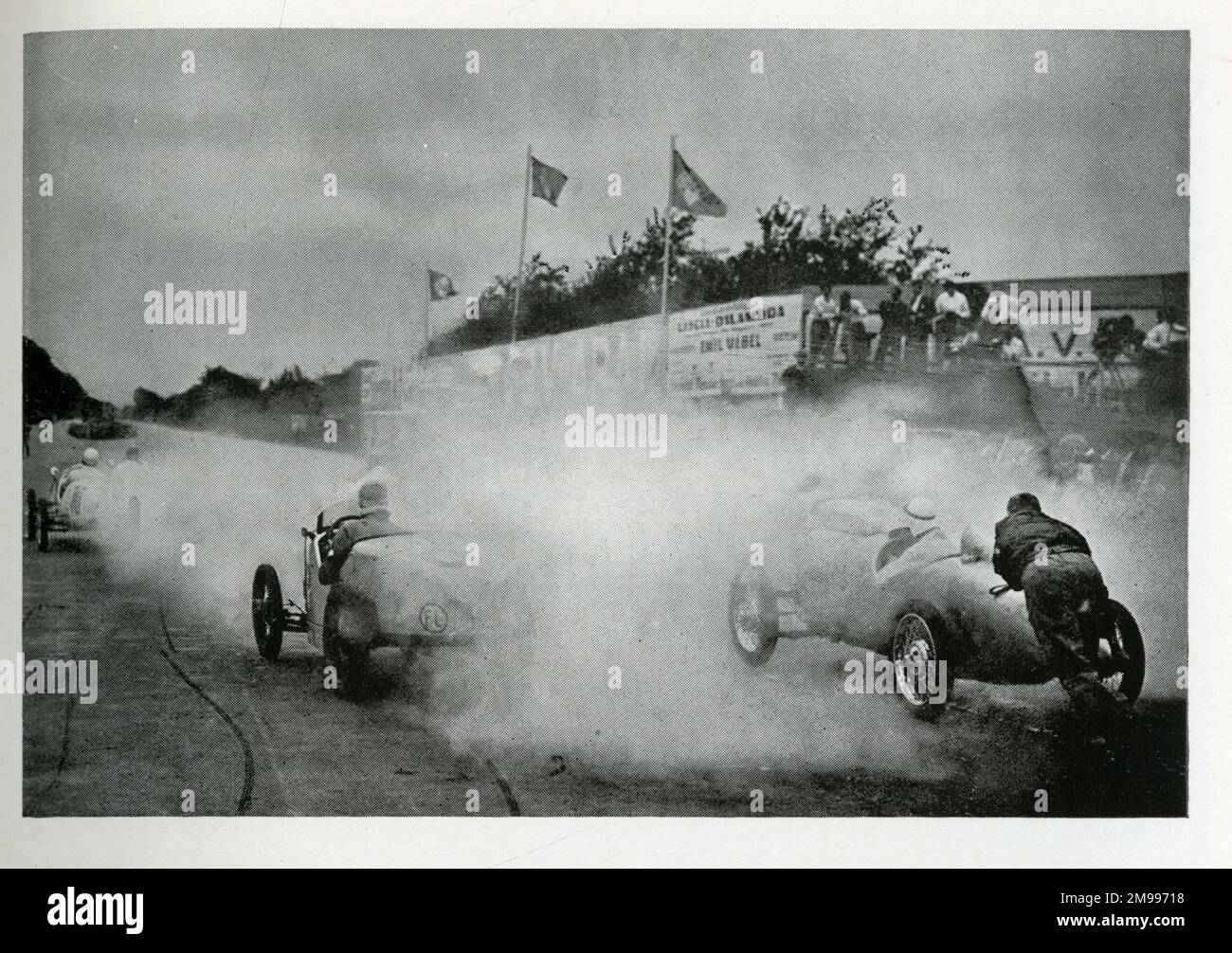 Start of a race at the Avus Track, Berlin, Germany Stock Photo - Alamy