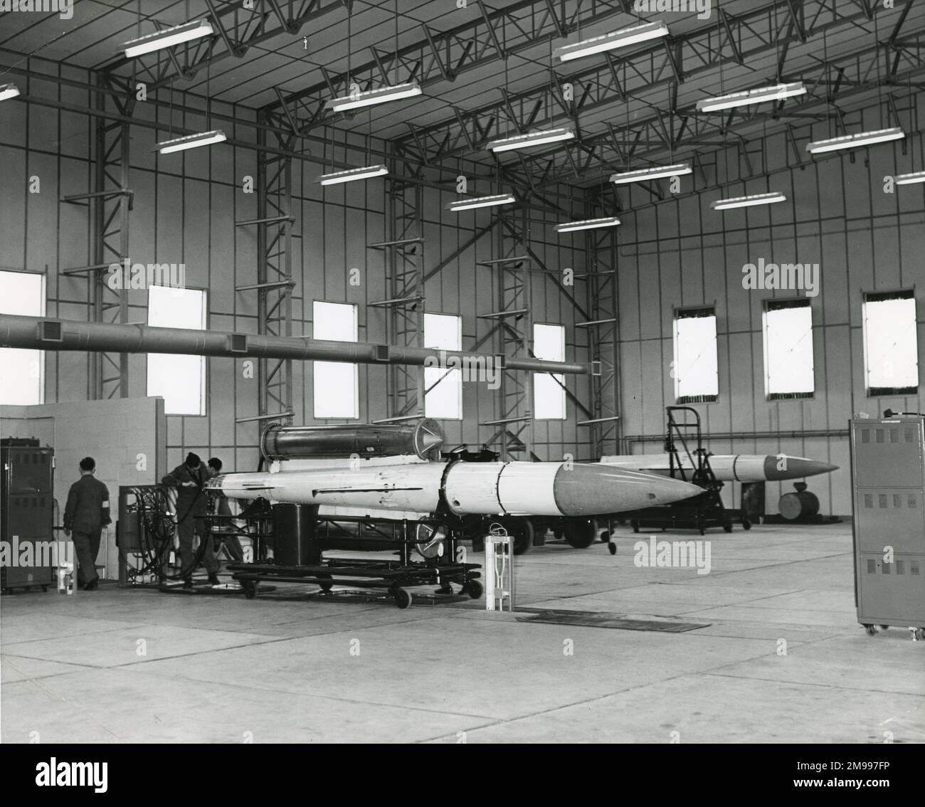 Bristol Bloodhound surface-to-air guided missile at Britain?s first ...