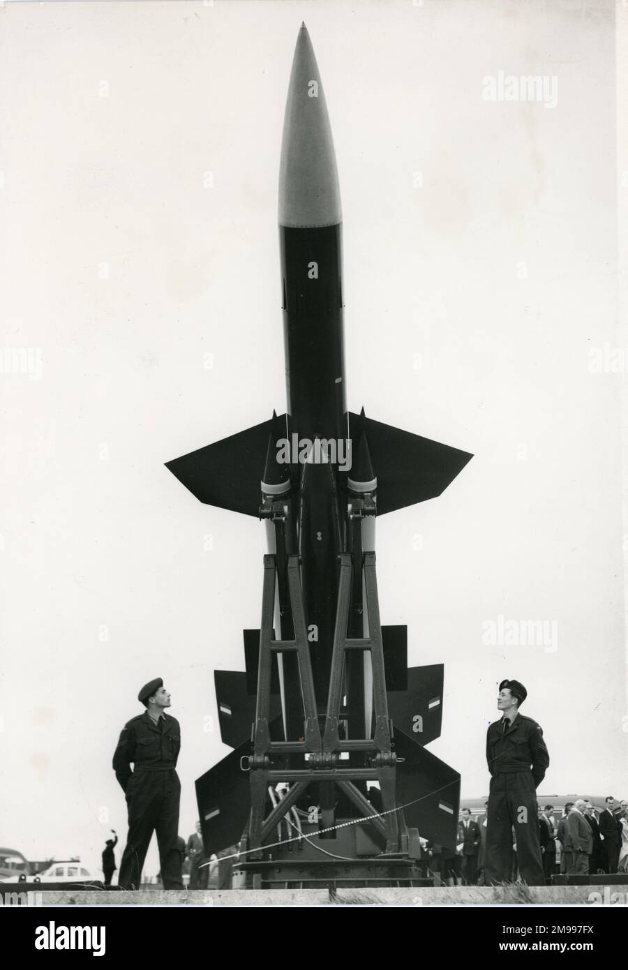 Bristol Bloodhound surface-to-air guided missile was unveiled at Filton ...