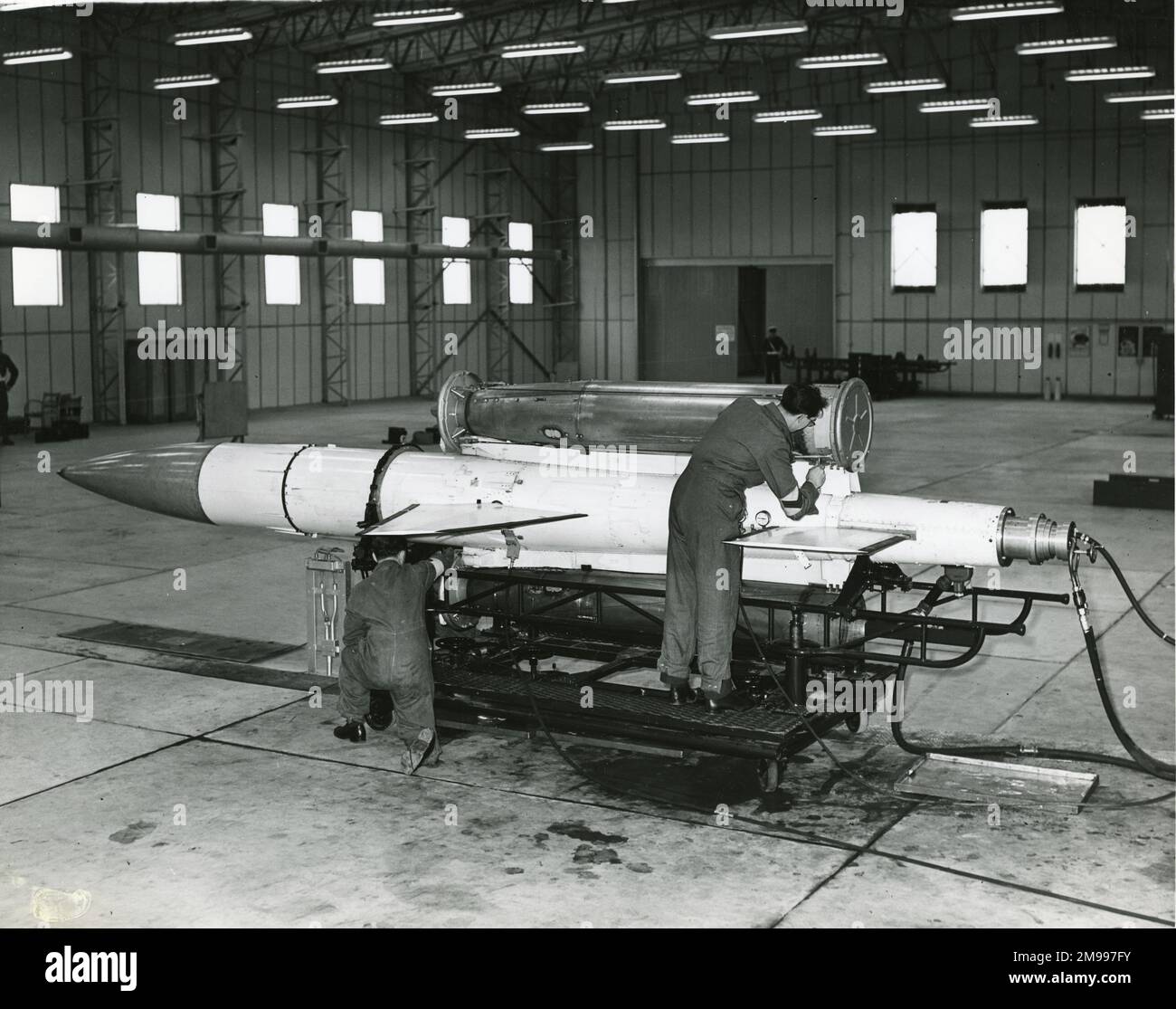 Bristol Bloodhound surface-to-air guided missile at Britain?s first ...