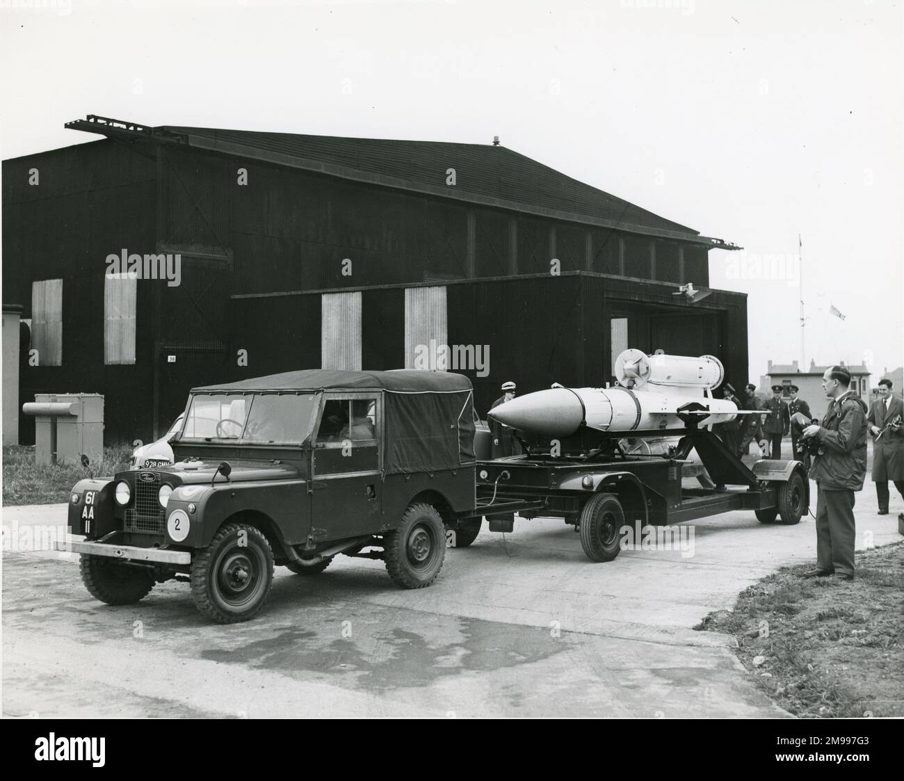 Bristol Bloodhound surface-to-air guided missile at Britain?s first ...