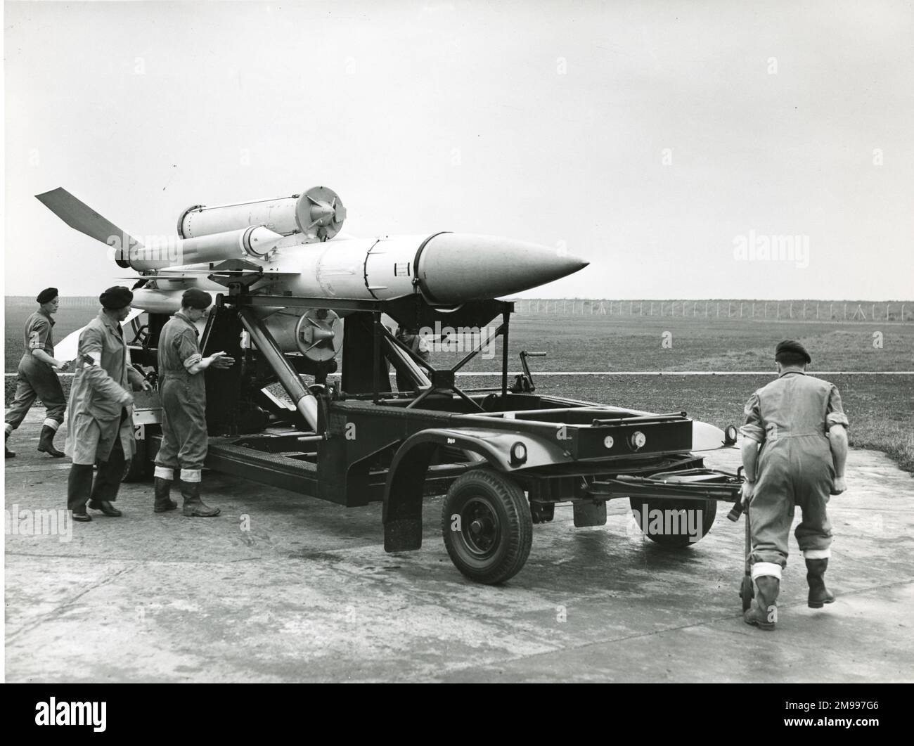 Bristol Bloodhound surface-to-air guided missile at Britain?s first ...