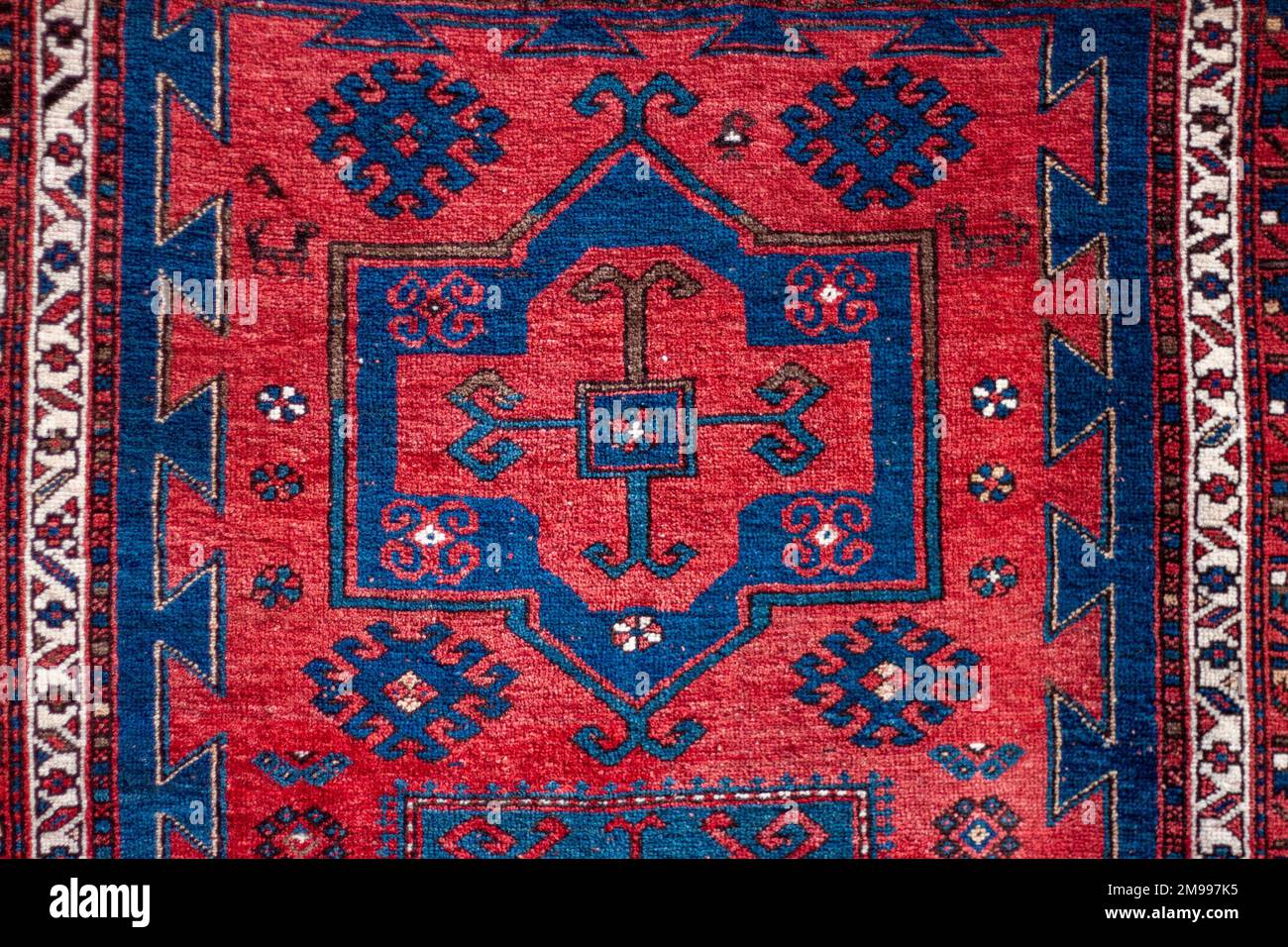 A traditional Armenian rug with authentic patterns Stock Photo - Alamy