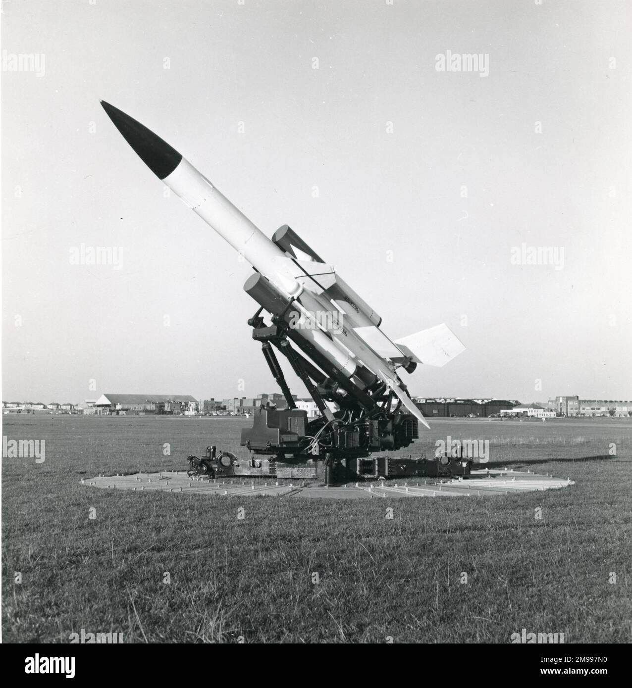 Bristol Bloodhound II surface-to-air guided missile Stock Photo - Alamy